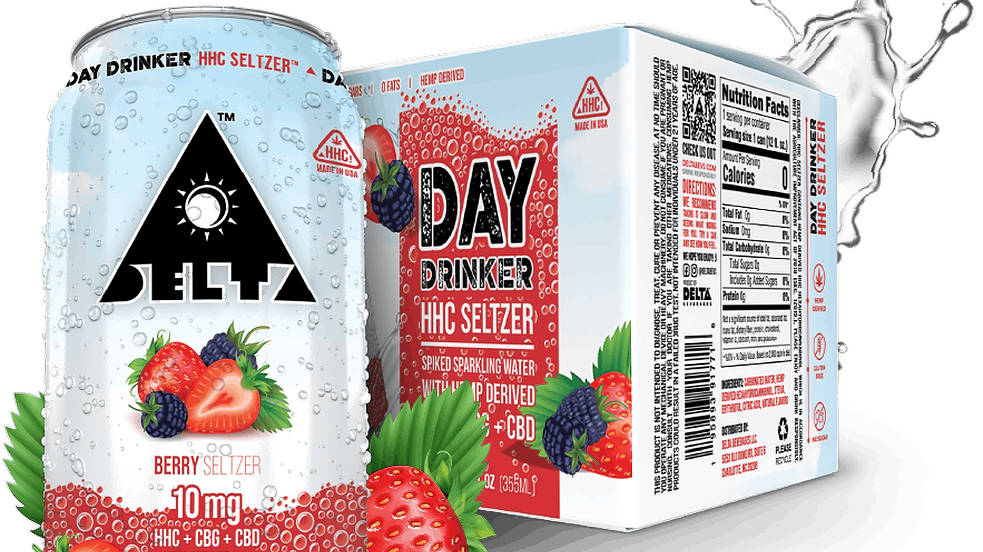 Delta Beverages D8 Seltzer ™ Delta 8 THC: The New Alcohol Alternative ...