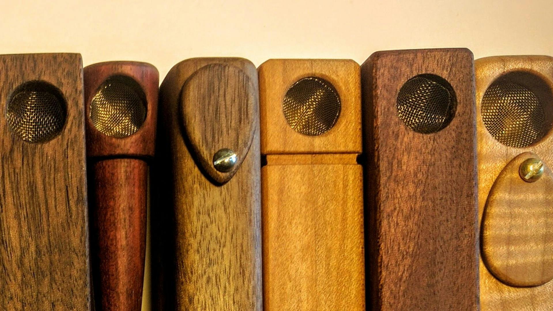 Pipe Dream Arts: Tough, handmade, wooden travel pipes that you can ...