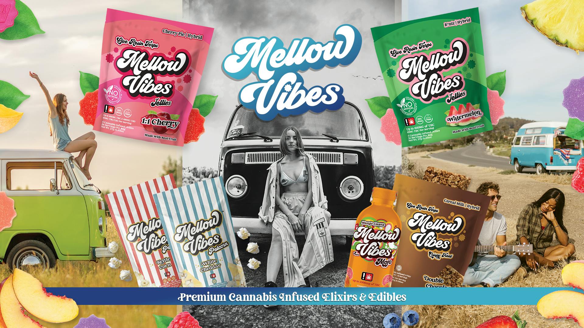 Mellow Vibes: Premium Quality THC & CBD Edibles | Feel The Vibe! | Leafly