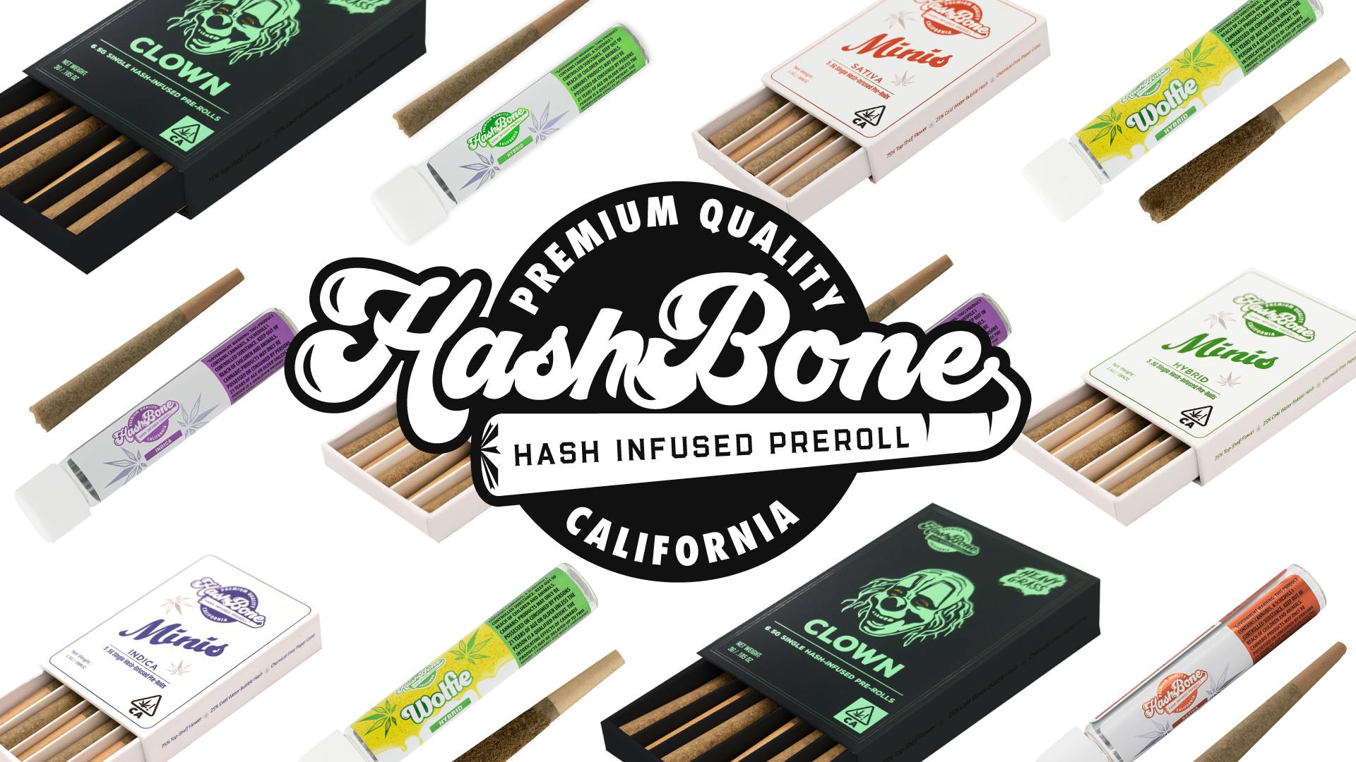 HashBone: Premium solventless hash-infused artisan pre-rolls | Leafly