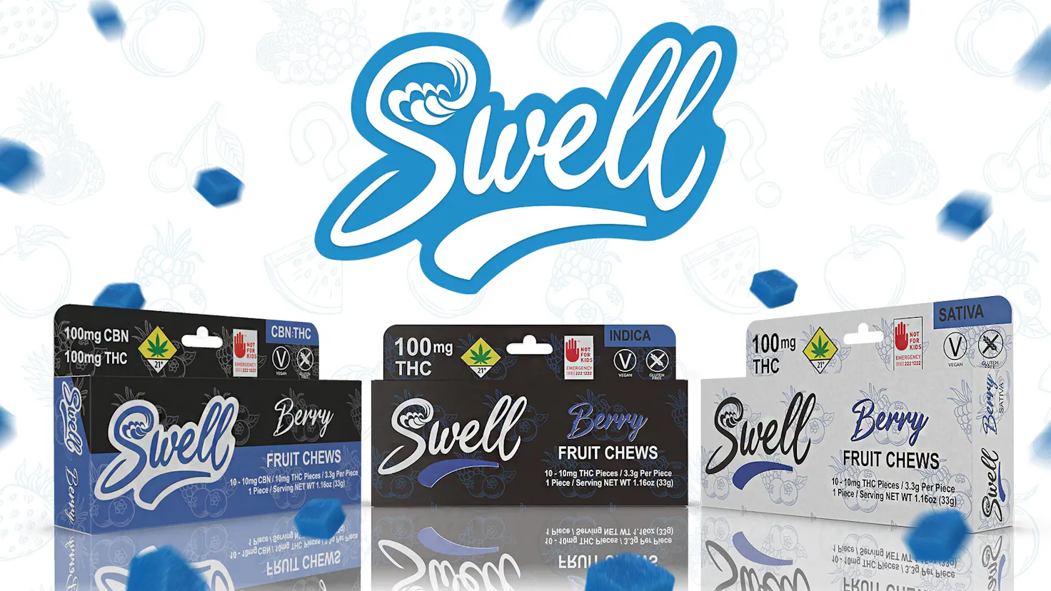 Swell Cannabis: Chews to Have a Swell Day! | Leafly