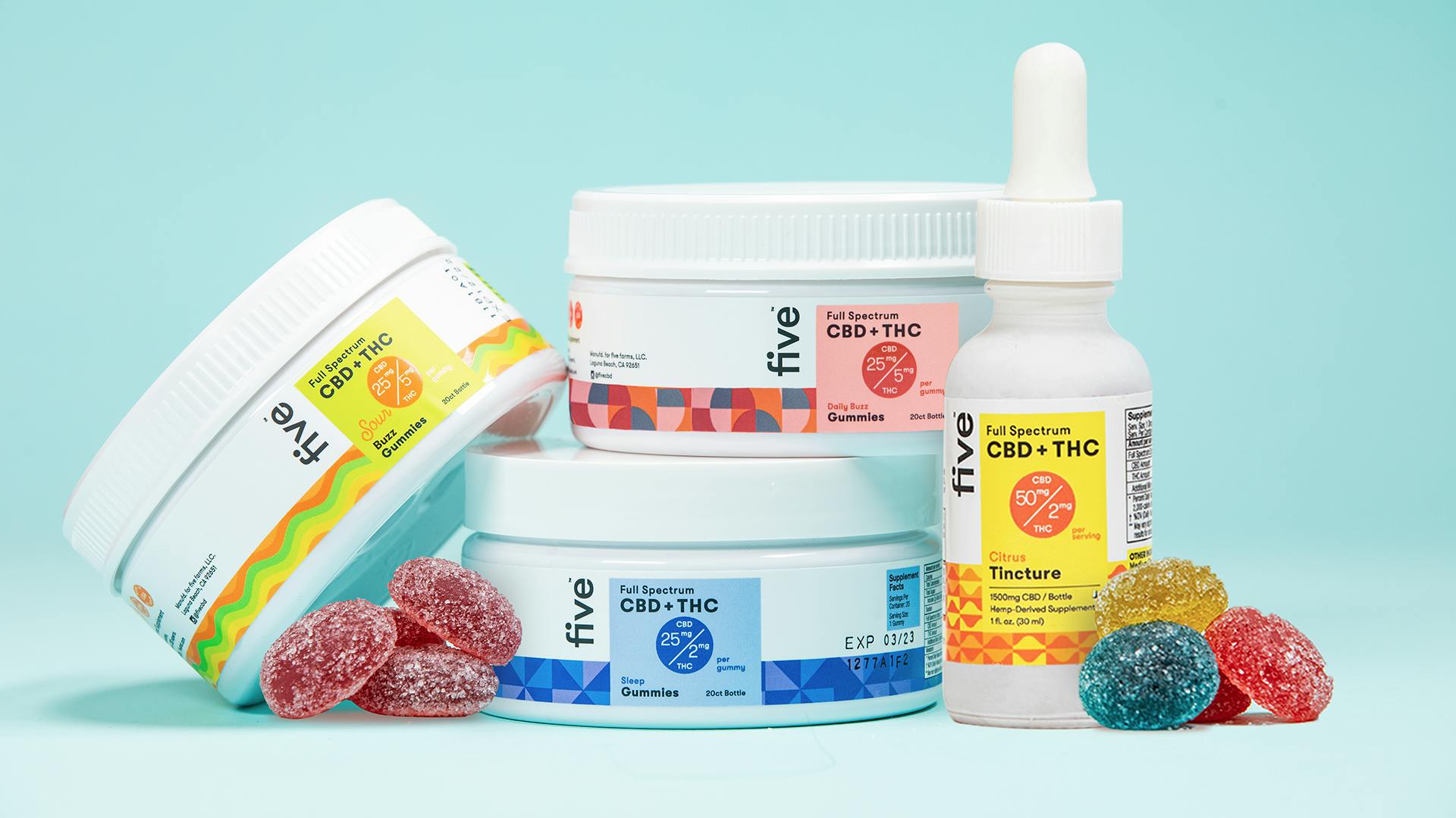 five™: CBD+THC products that you can feel. | Leafly