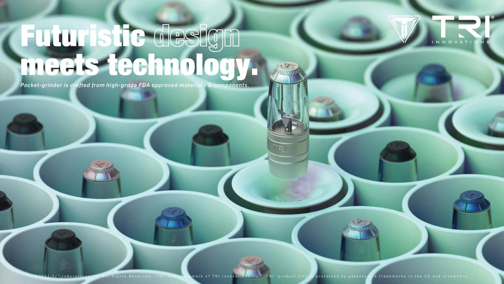 TRI-Innovations© | Pocket Grinder: Re-Invent The Tradition | Leafly