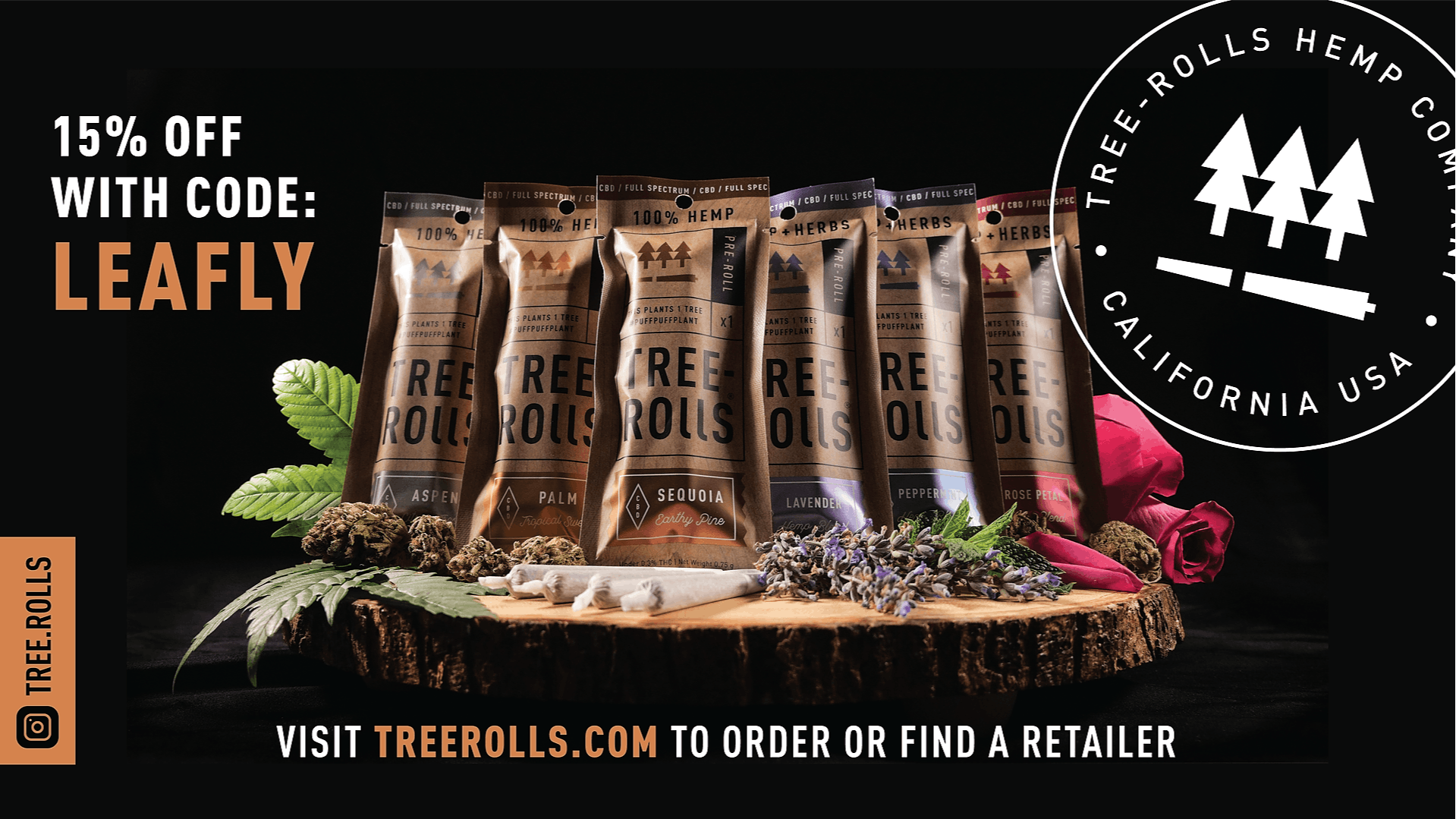Tree-Rolls Hemp Company | CBG & CBD Hemp Pre-Rolls | Save 15% with code ...