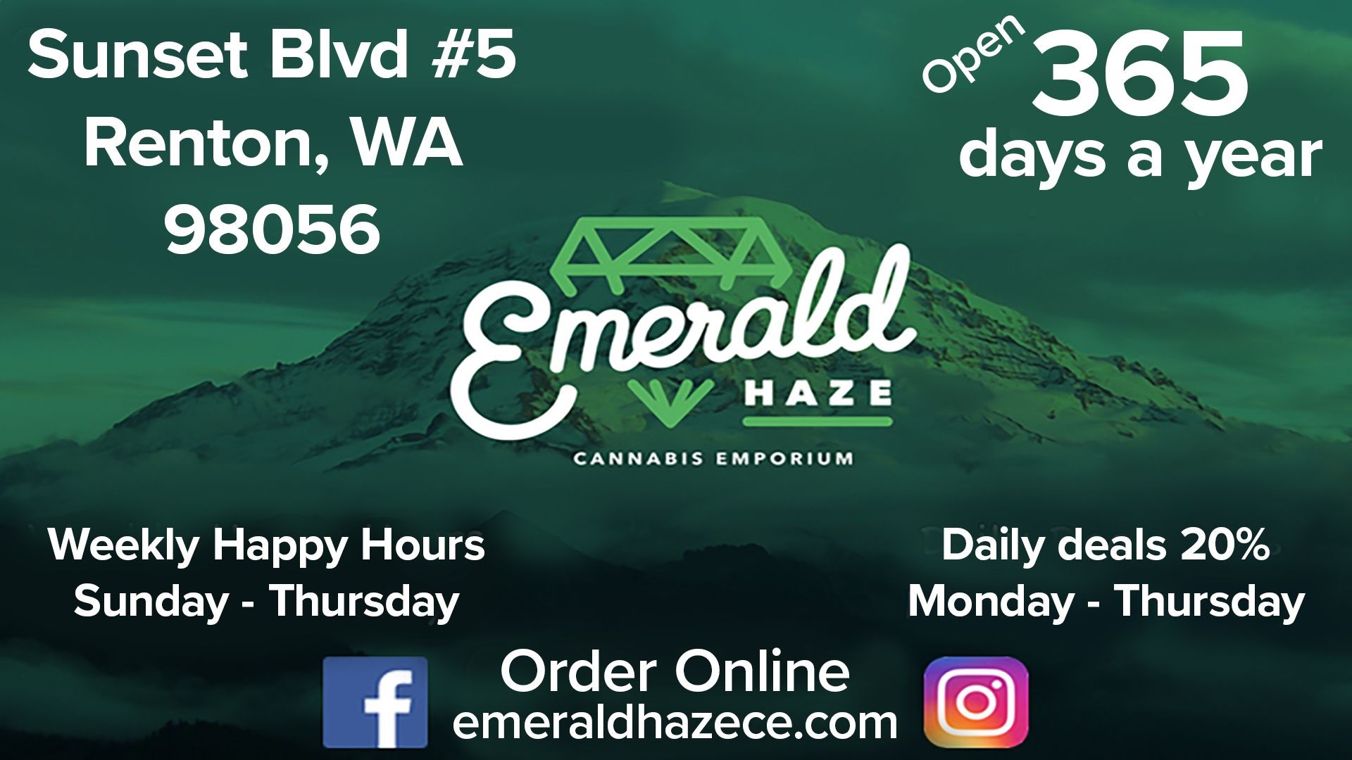 Emerald Haze Cannabis Emporium - Renton | Renton, WA Dispensary | Leafly
