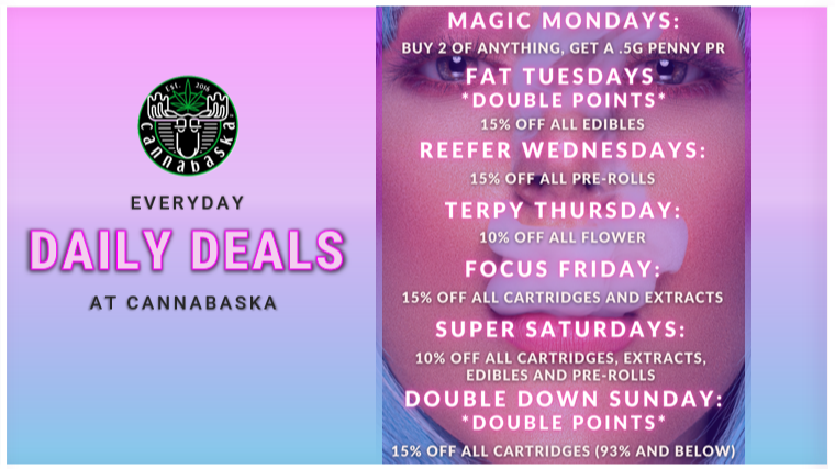 Cannabaska | Dispensary Menu, Reviews & Photos