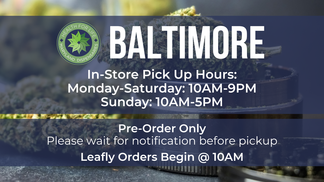 Health for Life - Baltimore | Baltimore, MD Dispensary | Leafly