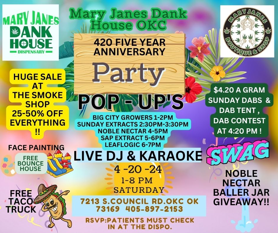 Mary Janes Dank House (Open 24/7) | Dispensary Menu, Reviews & Photos