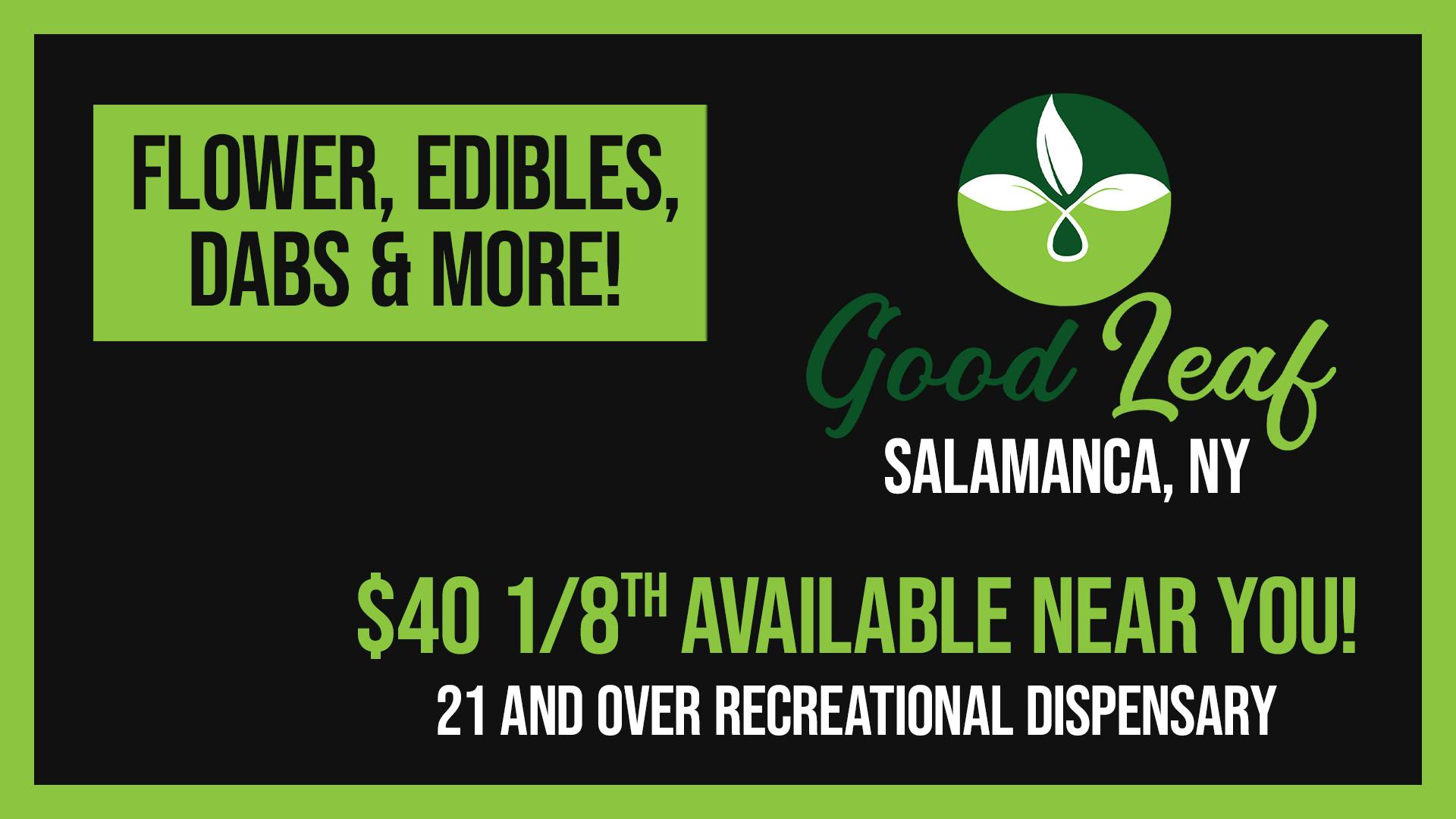 Good Leaf - Salamanca | Salamanca, NY Dispensary | Leafly