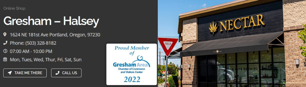 Nectar - Gresham Halsey | Dispensary Menu, Reviews & Photos