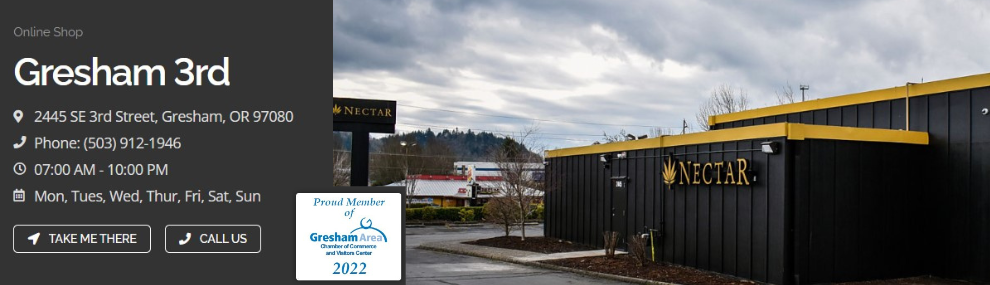 Nectar - Gresham 3rd | Dispensary Menu, Reviews & Photos