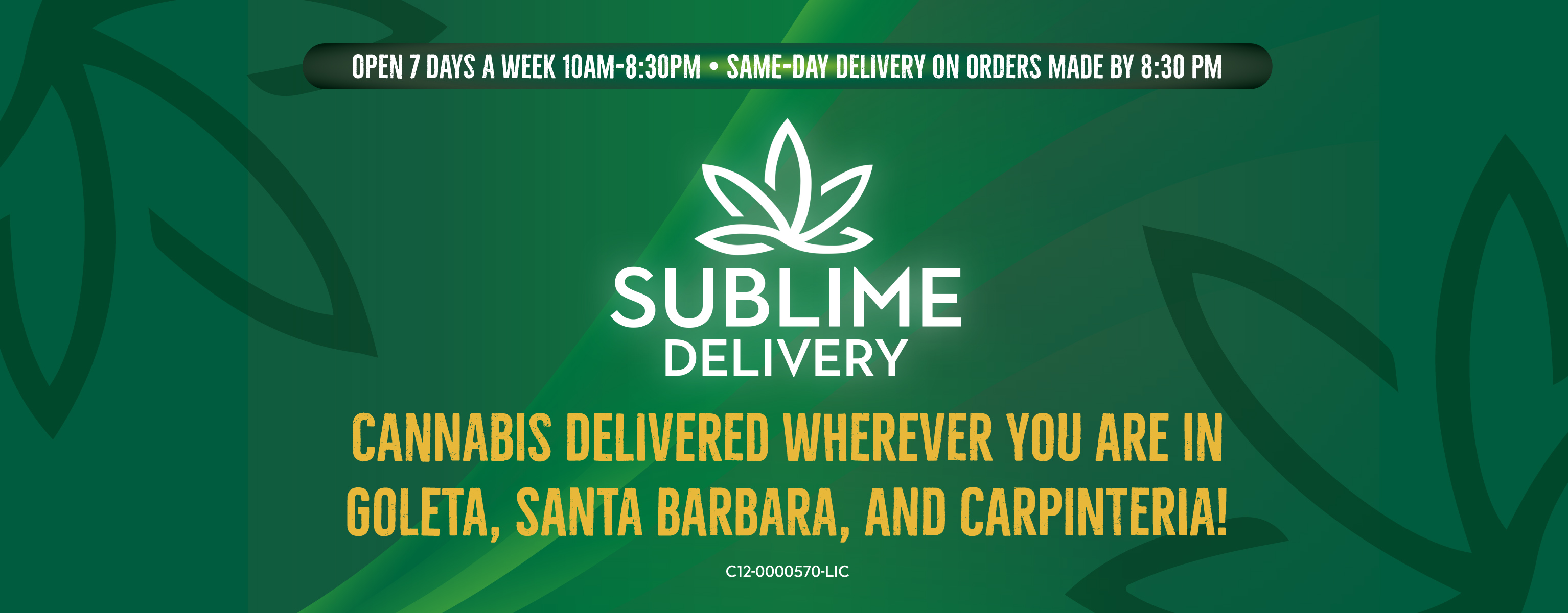 Sublime Delivery | Dispensary Menu, Reviews & Photos