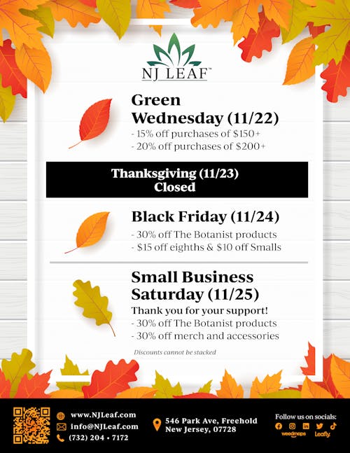 NJ Leaf | Dispensary Menu, Reviews & Photos