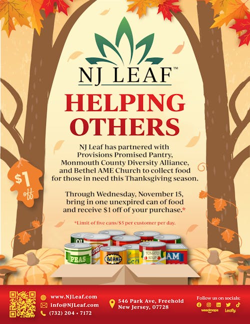 NJ Leaf | Dispensary Menu, Reviews & Photos