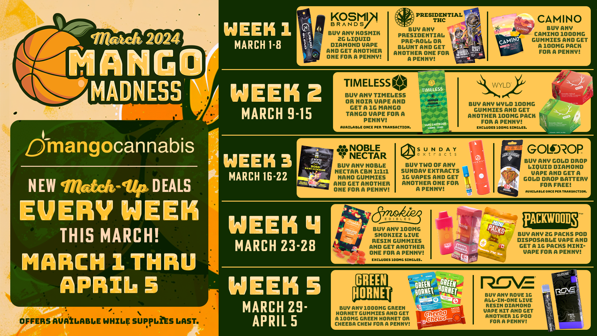 Mango Cannabis - Harvard Ave | Dispensary Menu, Reviews & Photos