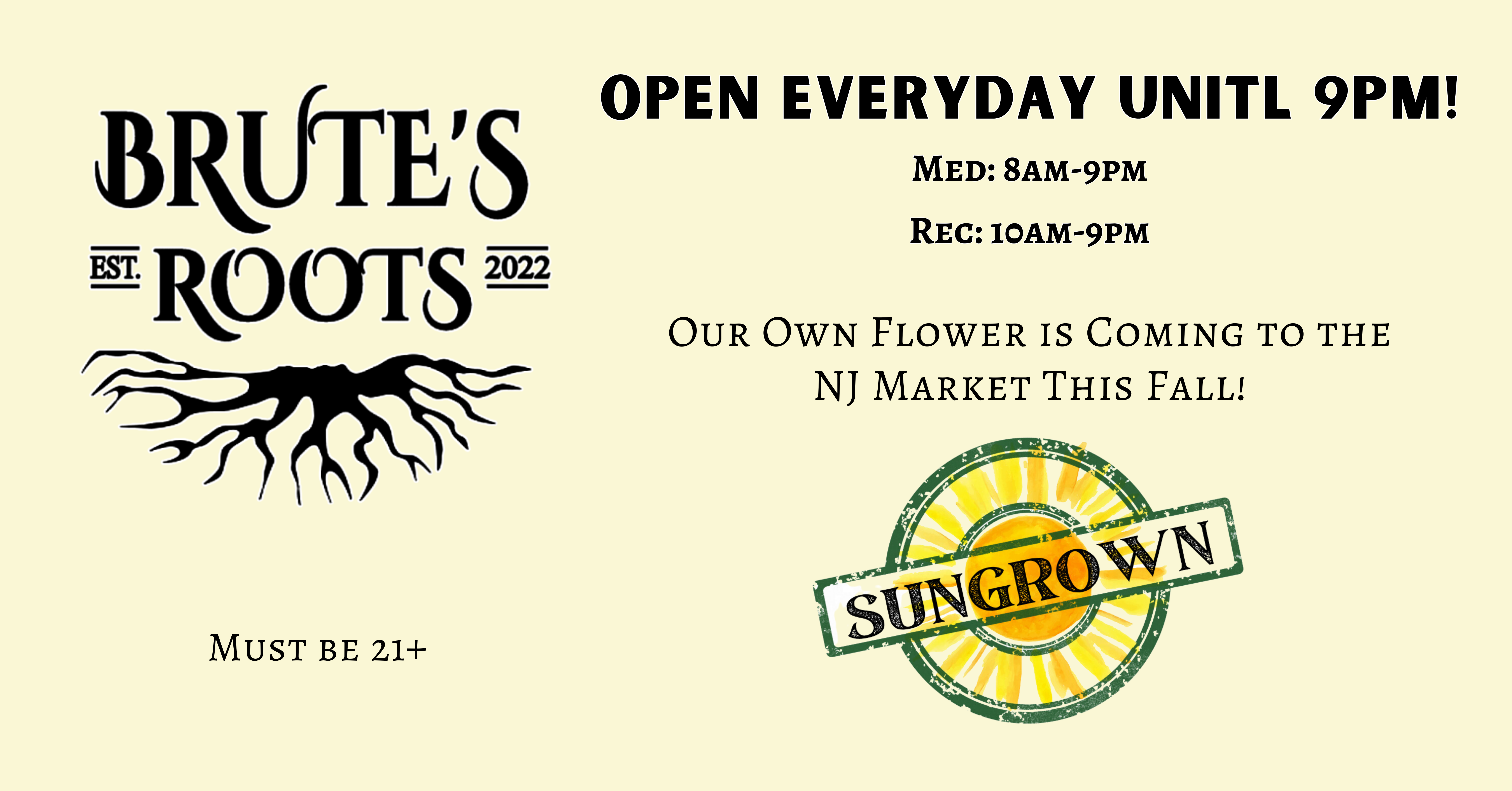 Brute's Roots (Adult Use) | Dispensary Menu, Reviews & Photos