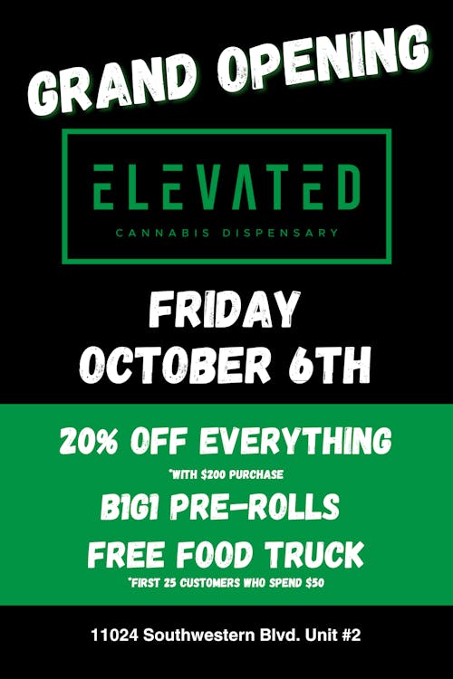 Elevated Dispensary - Irving | Dispensary Menu, Reviews & Photos