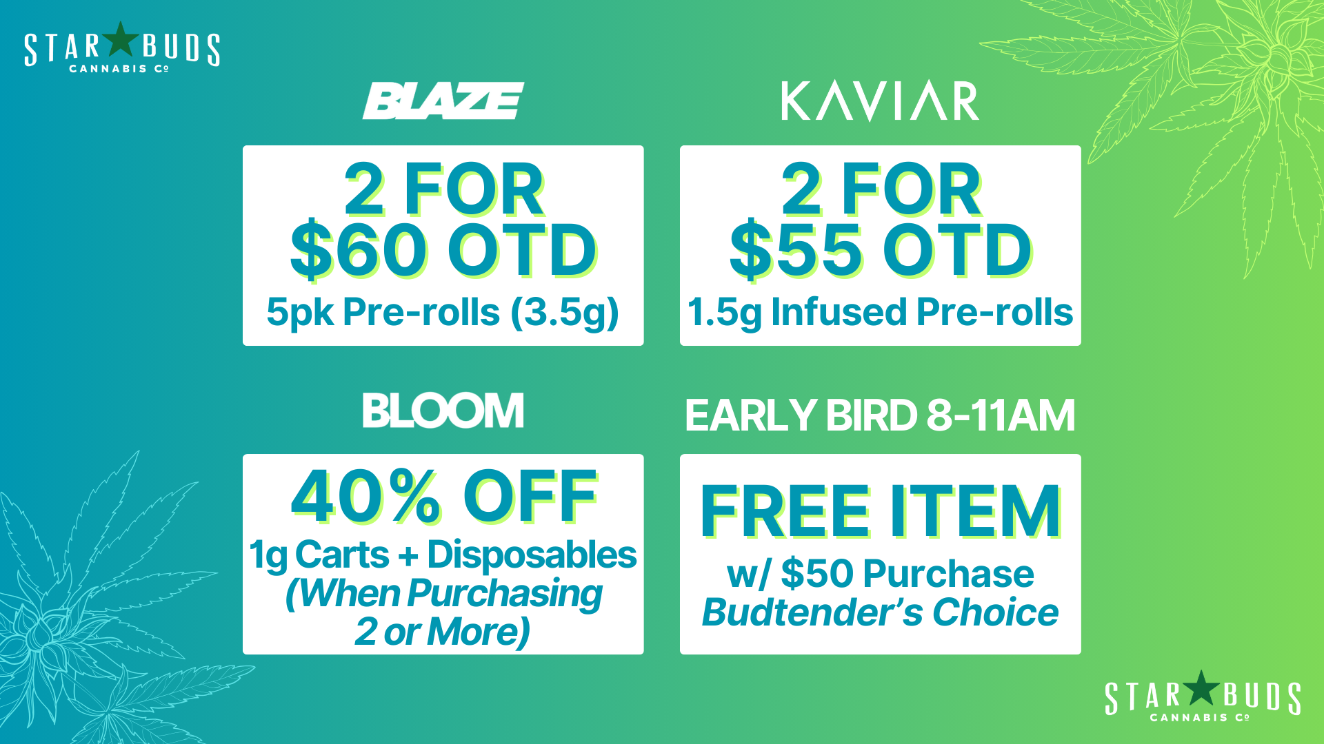 Star Buds - Riverside | Dispensary Menu, Reviews & Photos