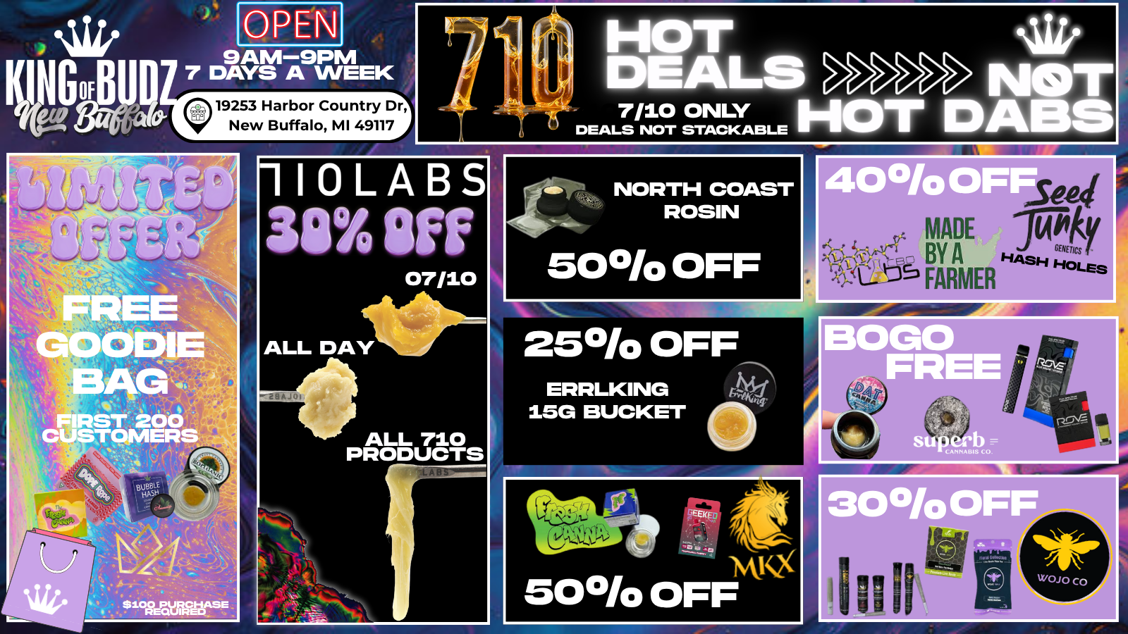 King Of Budz New Buffalo Deals And Discounts Leafly