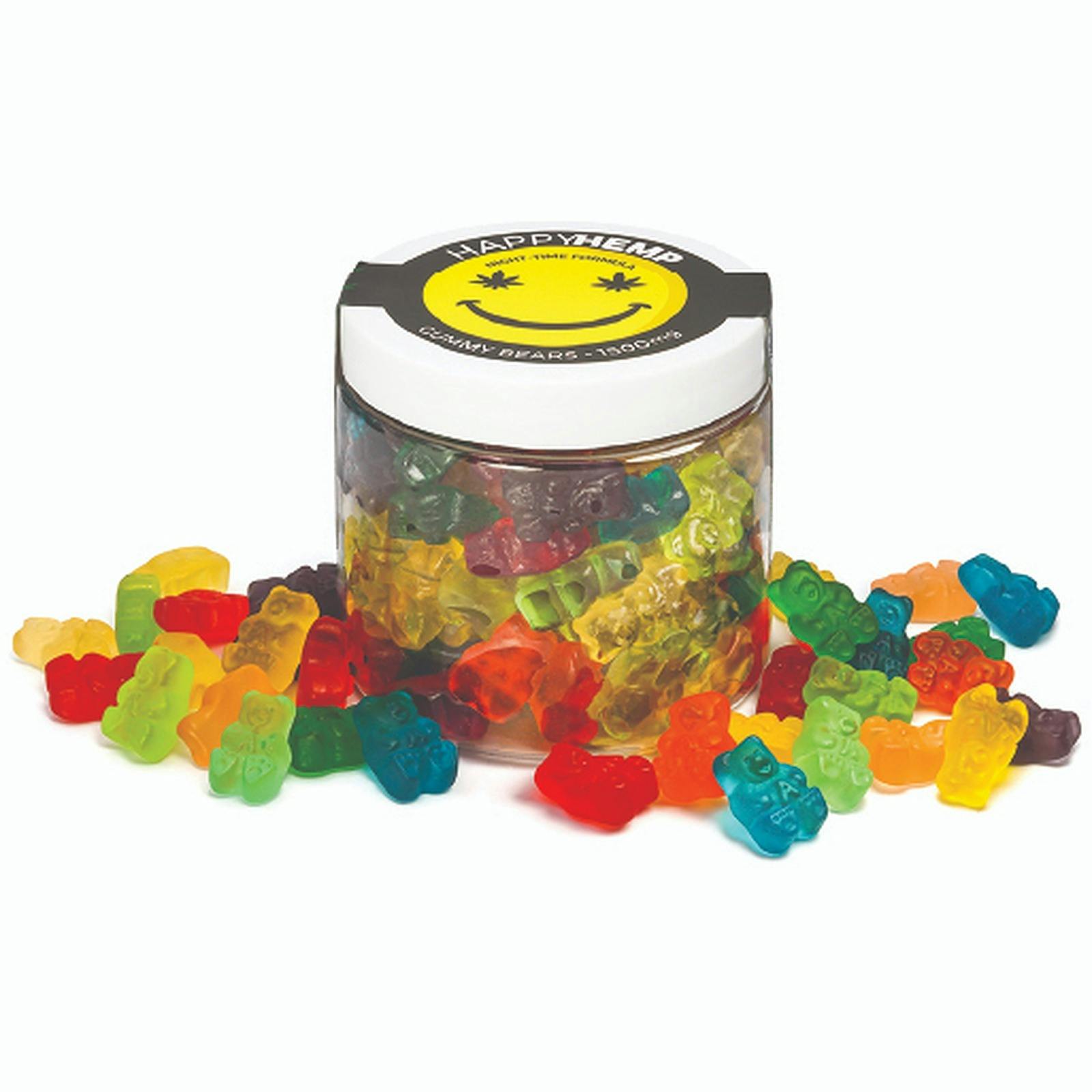 Happy Hemp: Happy Hemp CBD Gummy Bears - Night Time Formula | Leafly