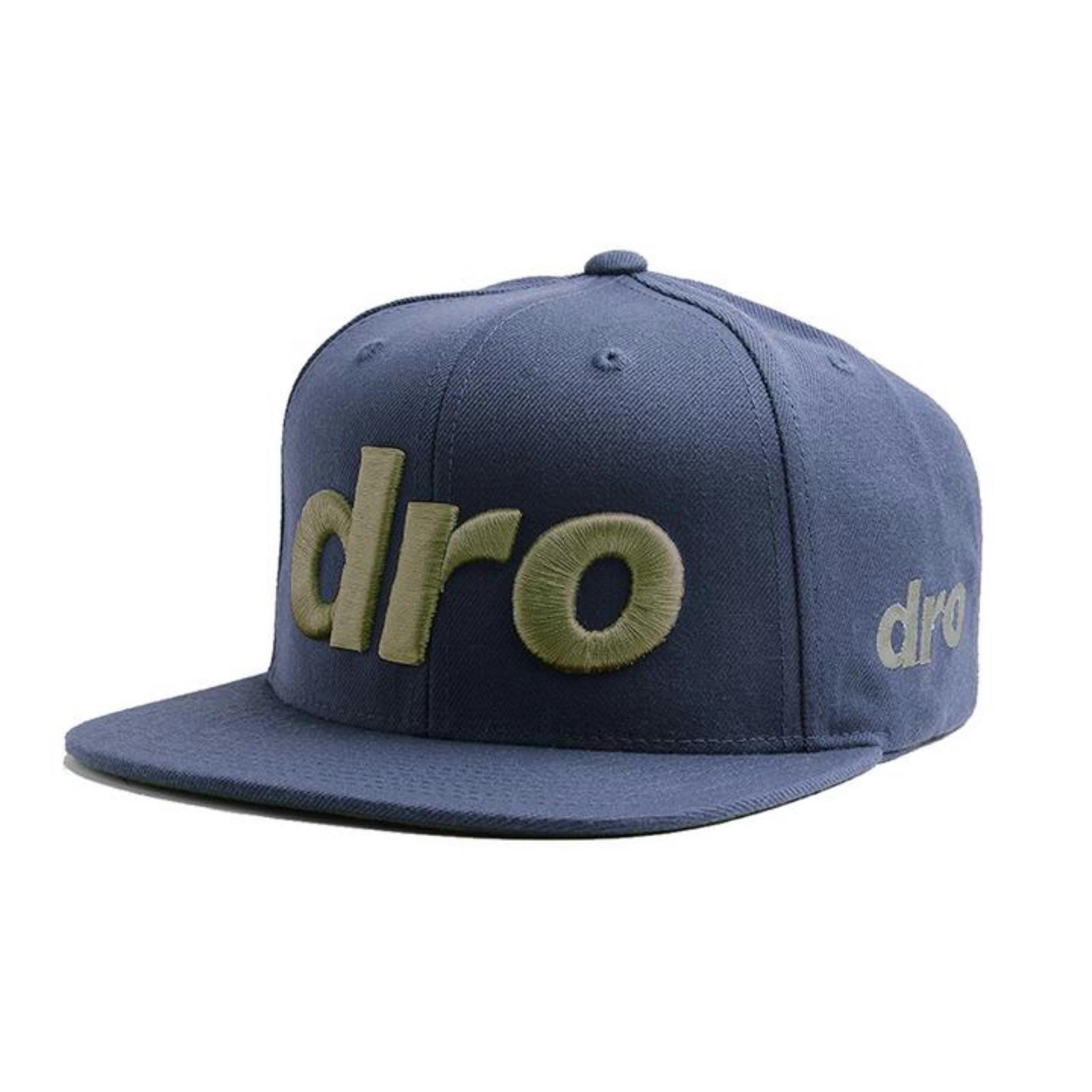 DRO: DRO Navy Weed Snapback with Loden 3D Art | Leafly