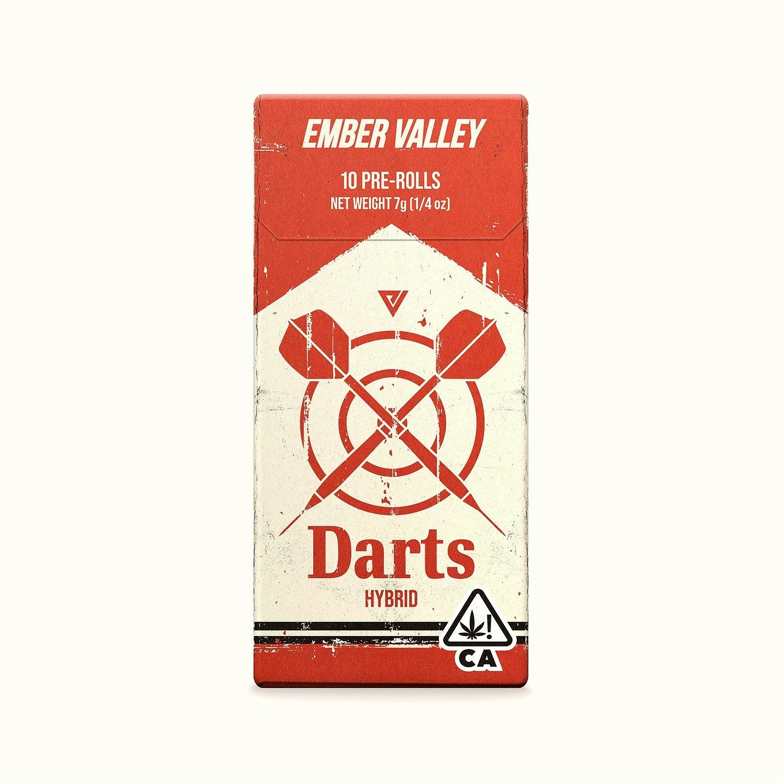Ember Valley: 10-Pack Pre-Roll 7G- Darts | Leafly