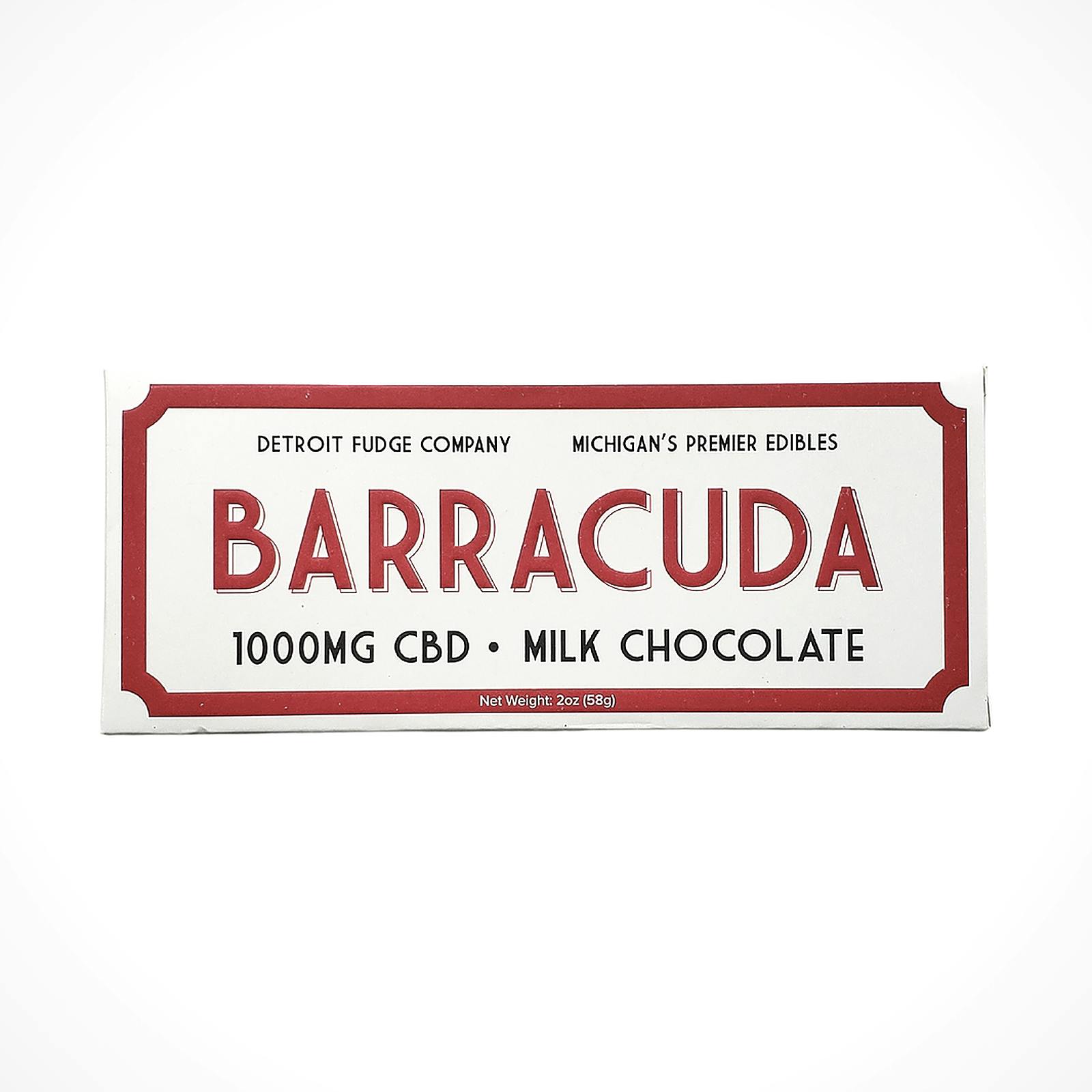 Detroit Edibles: 1000mg CBD Barracuda Bar | Leafly