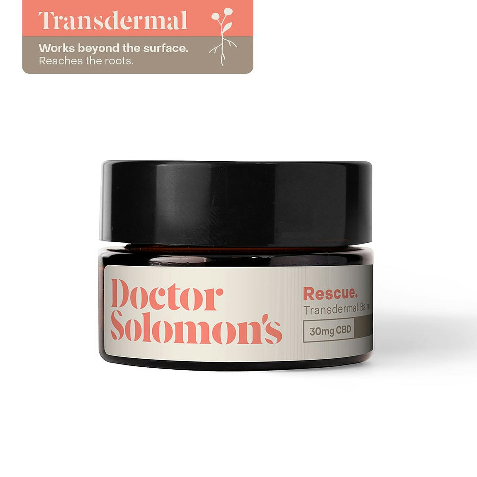 Doctor Solomon's: Doctor Solomon's Rescue THC Rich Transdermal Balm ...