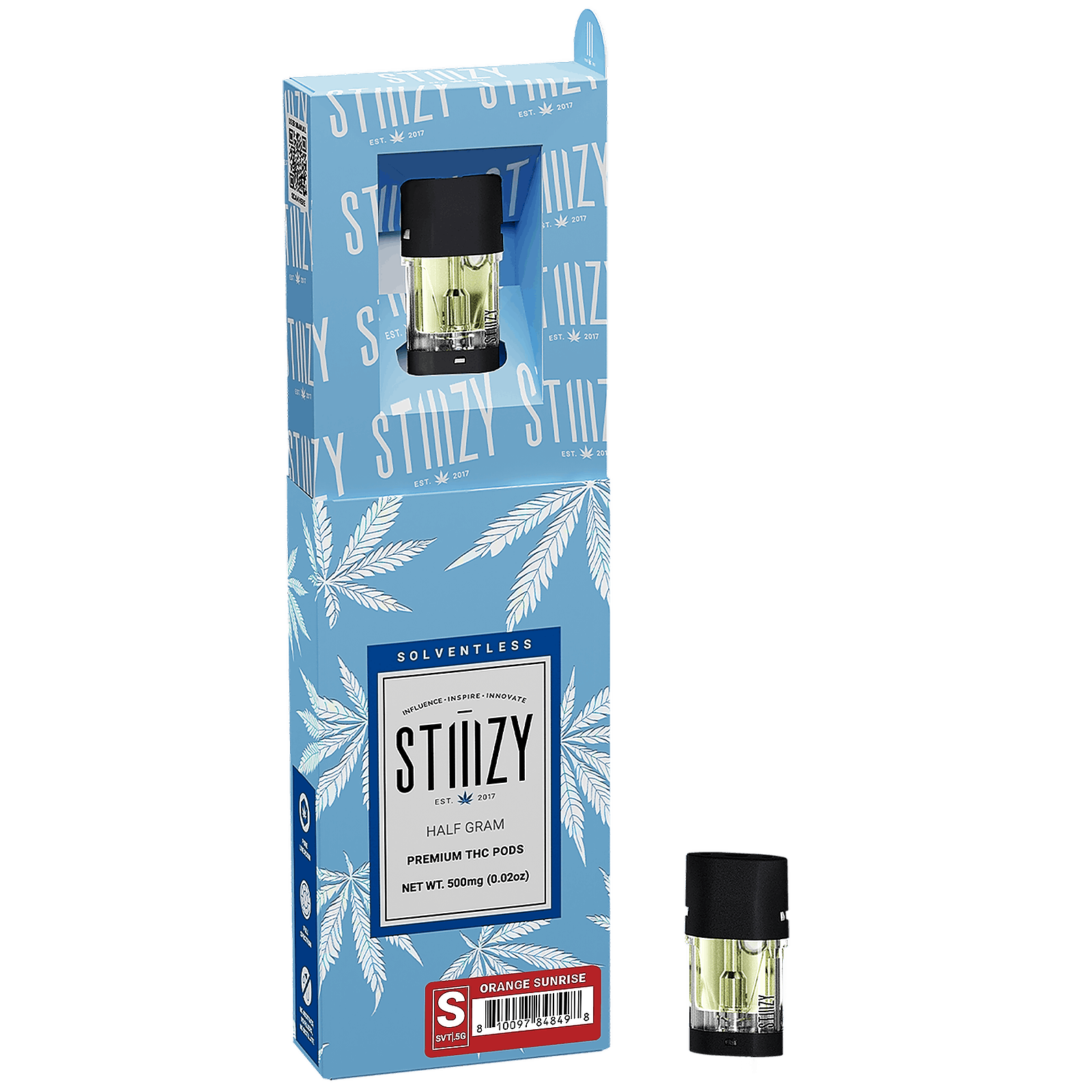 STIIIZY: ORANGE SUNRISE - SOLVENTLESS POD .5G | Leafly