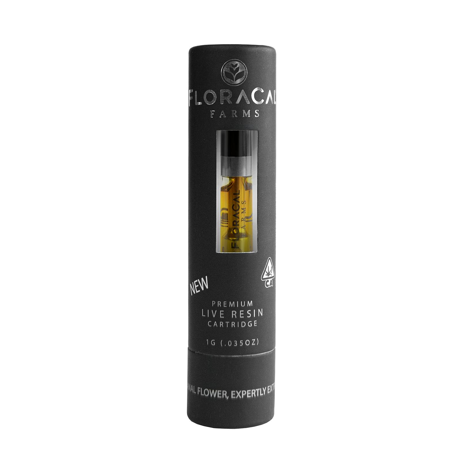 FloraCal Farms: Peach Crescendo 1G Live Resin Cartridge | Leafly