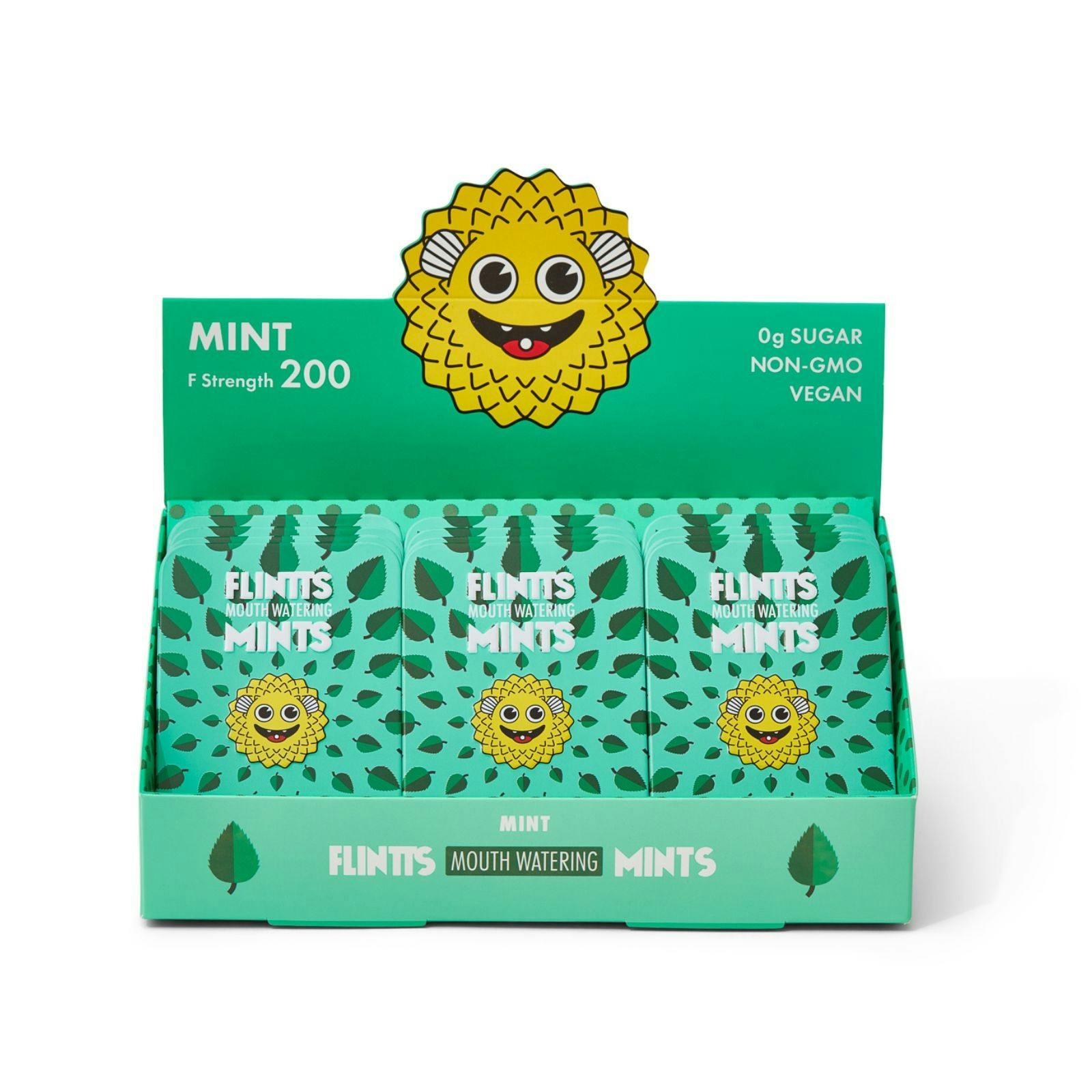 Flintts Mouth Watering Mints: Original Mint F-Strength 200 | Leafly