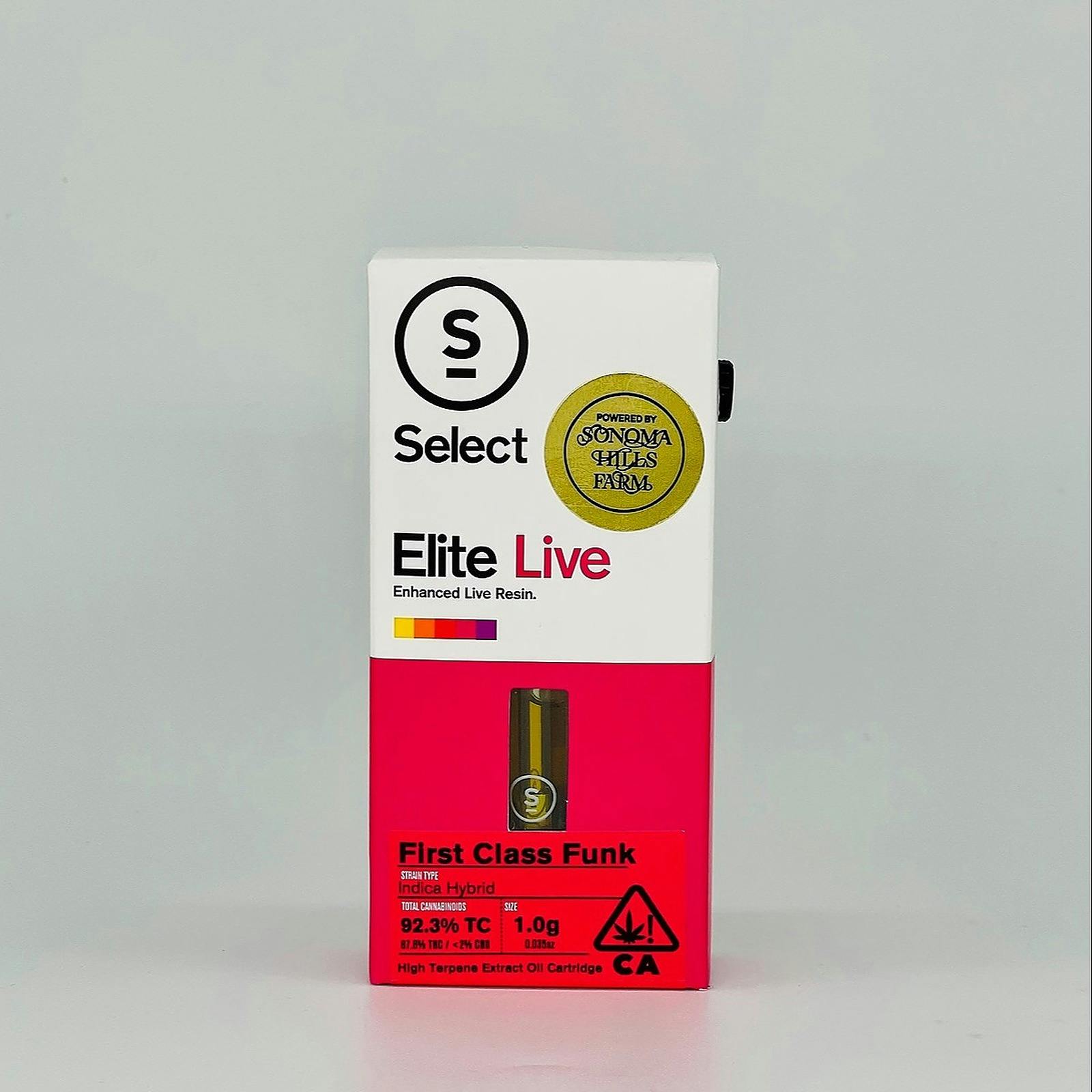 Select Oil: Select Elite Live 1g - First Class Funk - Hybrid | Leafly