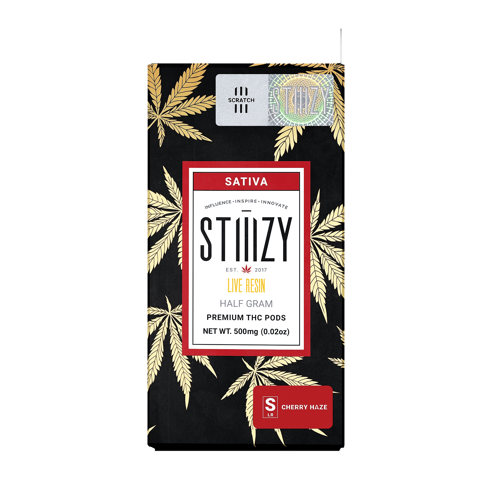 STIIIZY: CHERRY HAZE - LIVE RESIN POD .5G | Leafly