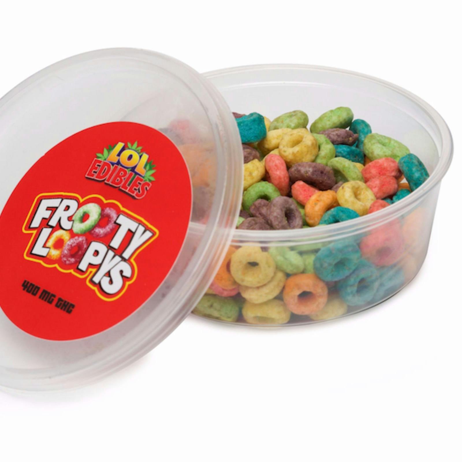 LOL Edibles: Cereal - Frooty Loopys 400mg | Leafly