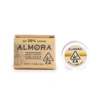 Almora: THC Bomb Live Concentrate Badder 1.2g (Hybrid) | Leafly