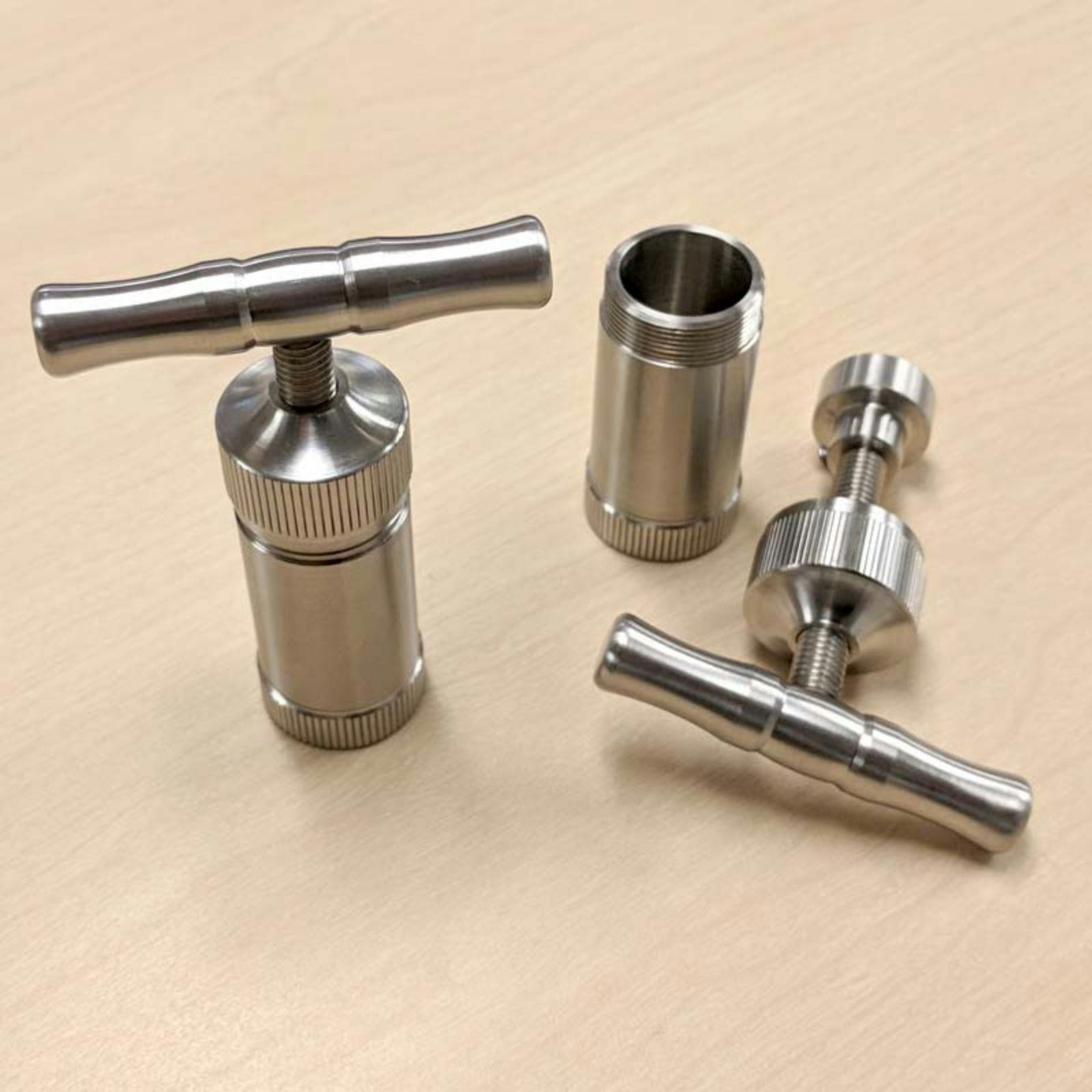 MyPress Solventless: Stainless Steel Pollen Press | Leafly