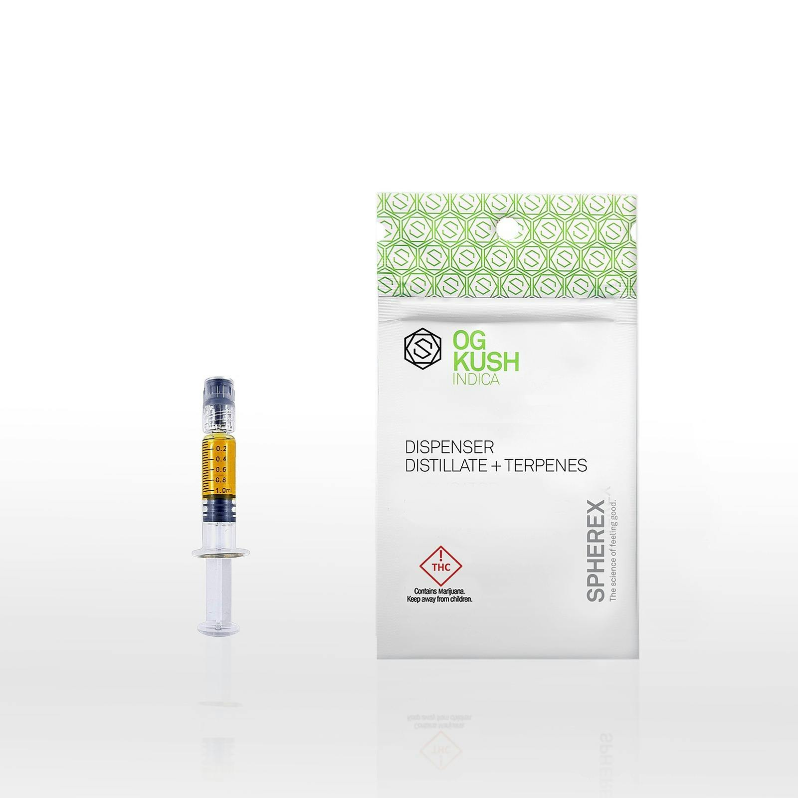 Spherex: OG KUSH 1,000 mg Dispenser (Syringe) | Leafly