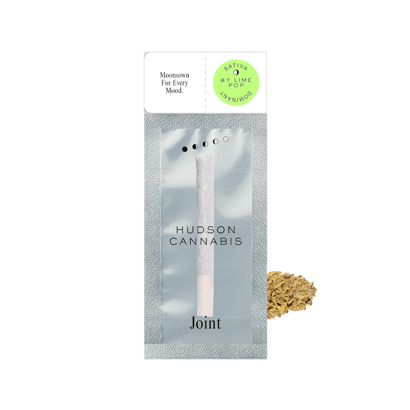Hudson Cannabis: 87 Lime Pop [Joint] | Leafly