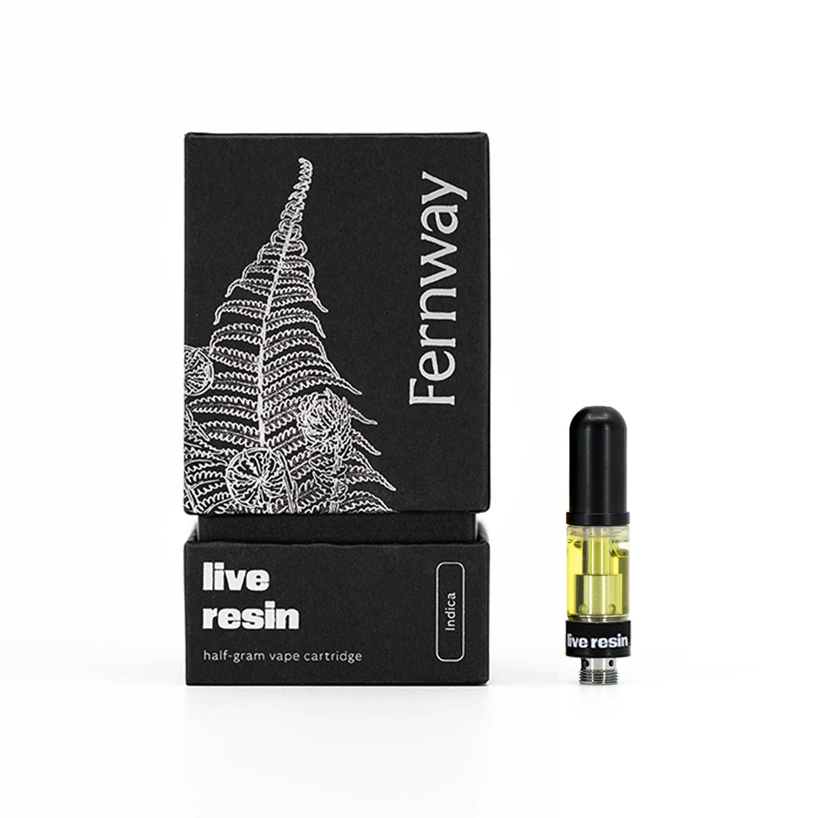 Fernway: Fernway Live Resin - Black Triangle 0.5g Vape Cartridge (I ...