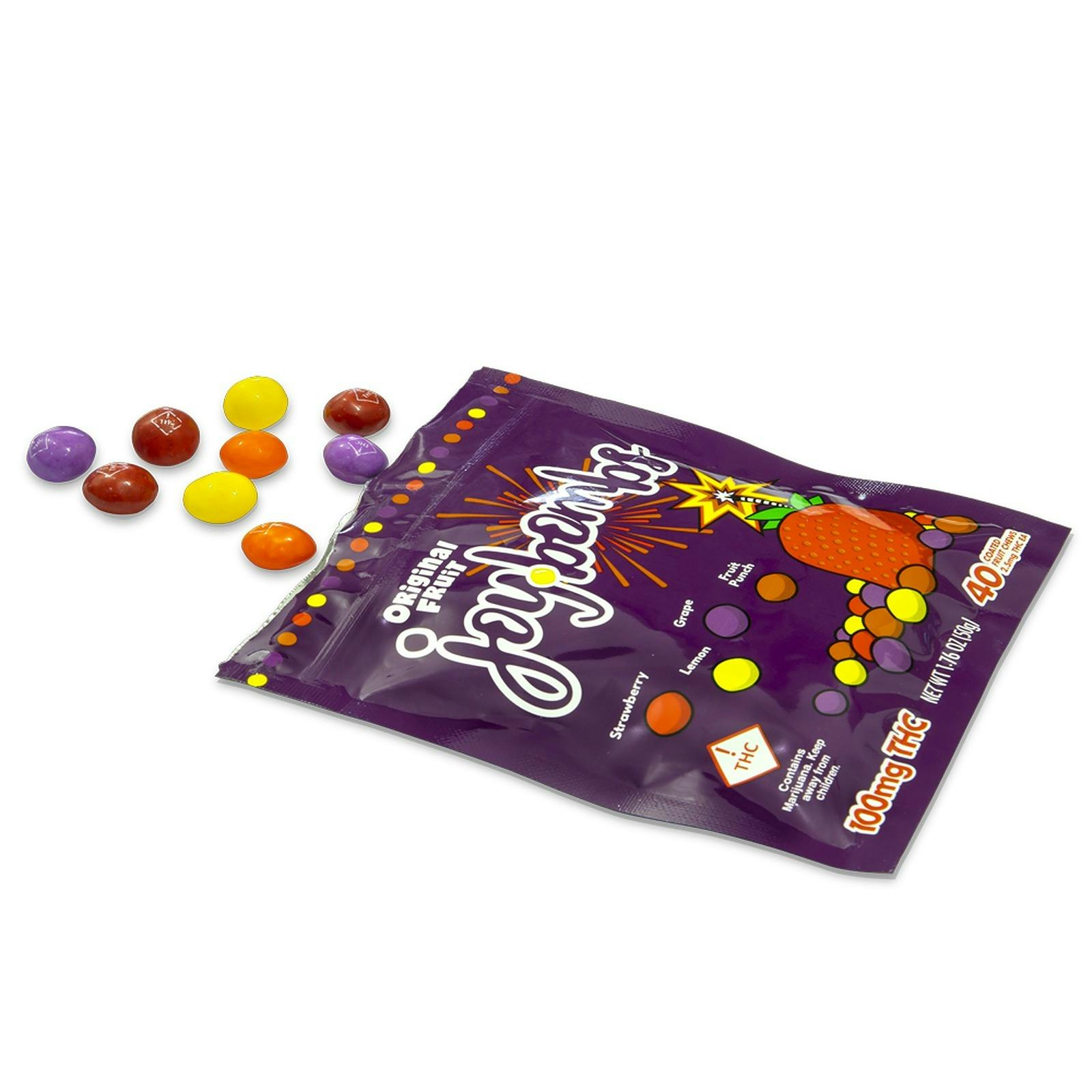 Joyibles: Joy Bombs Original Fruit (40pk) - 2.5mg THC ea (100mg Total ...