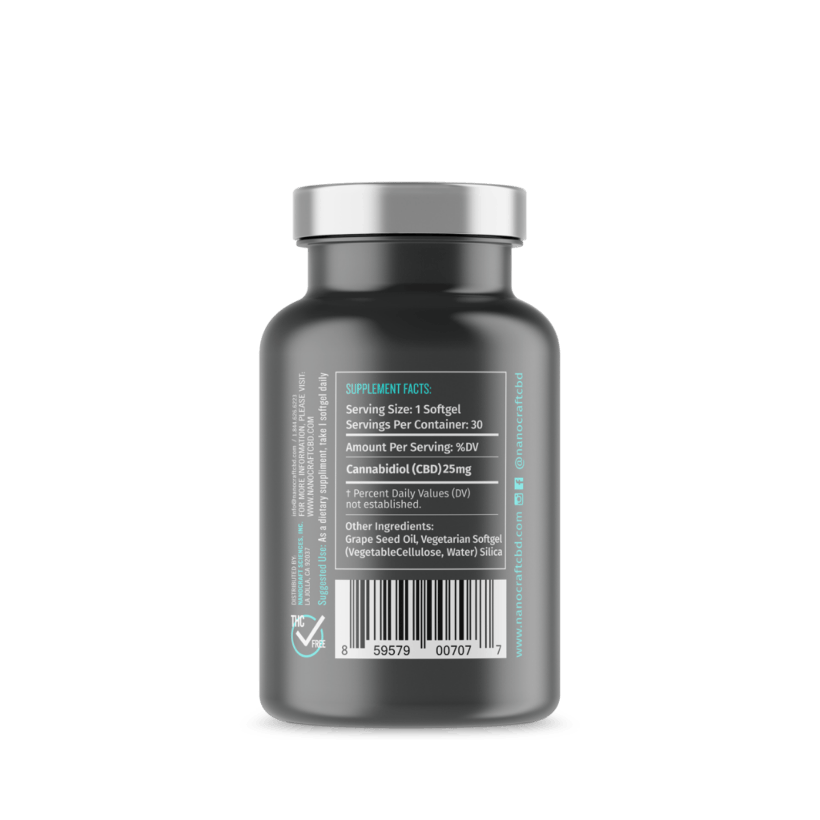 NanocraftCBD: NanoCraft CBD™ - Full Spectrum CBD Oil Softgels | Leafly