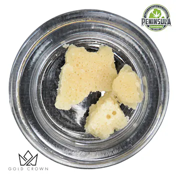 Gold Crown: Crumble (1g)- Electric Peanut Butter Cookies | Leafly