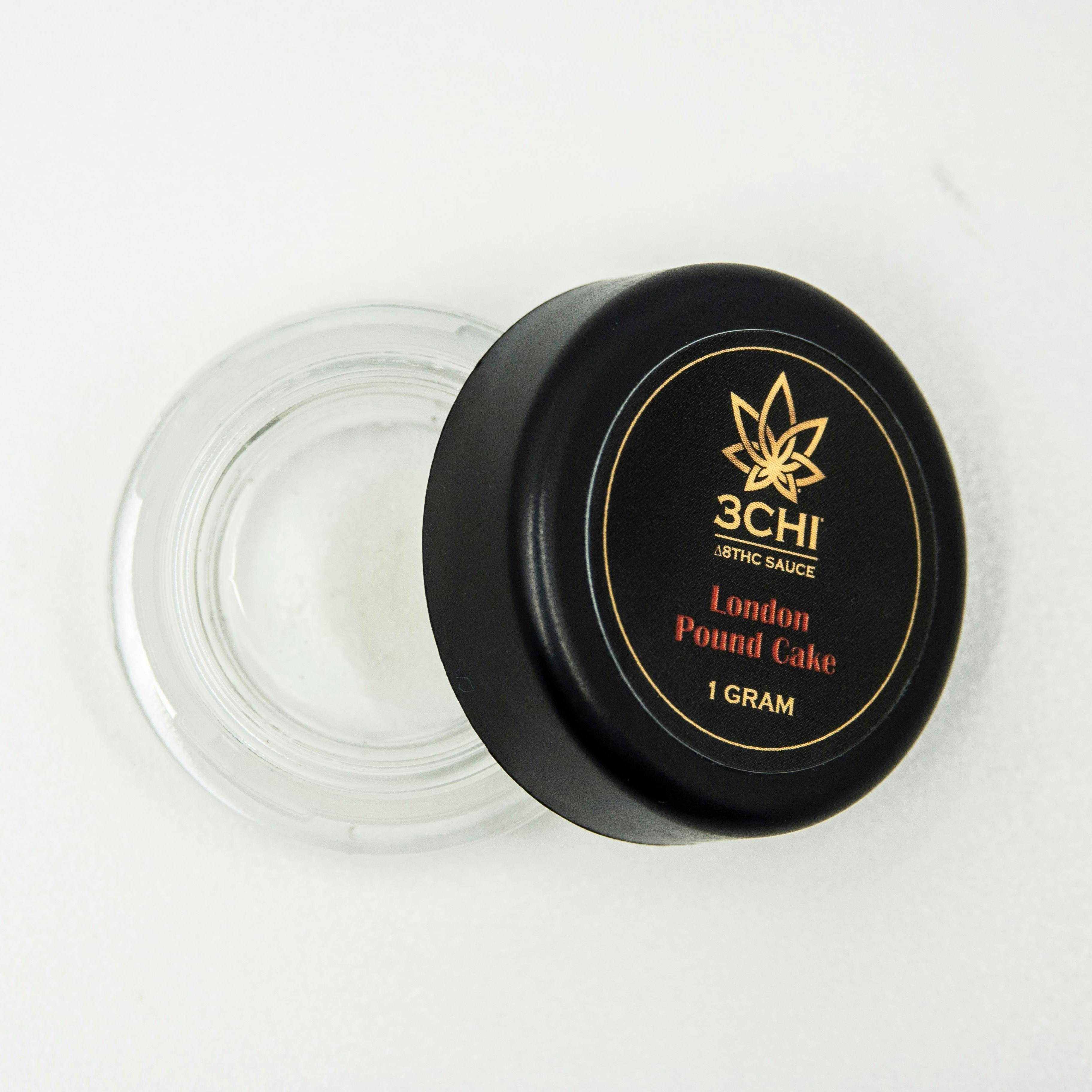3CHI: Delta 8 THC Sauce – London Pound Cake - 1g and 3g | Leafly