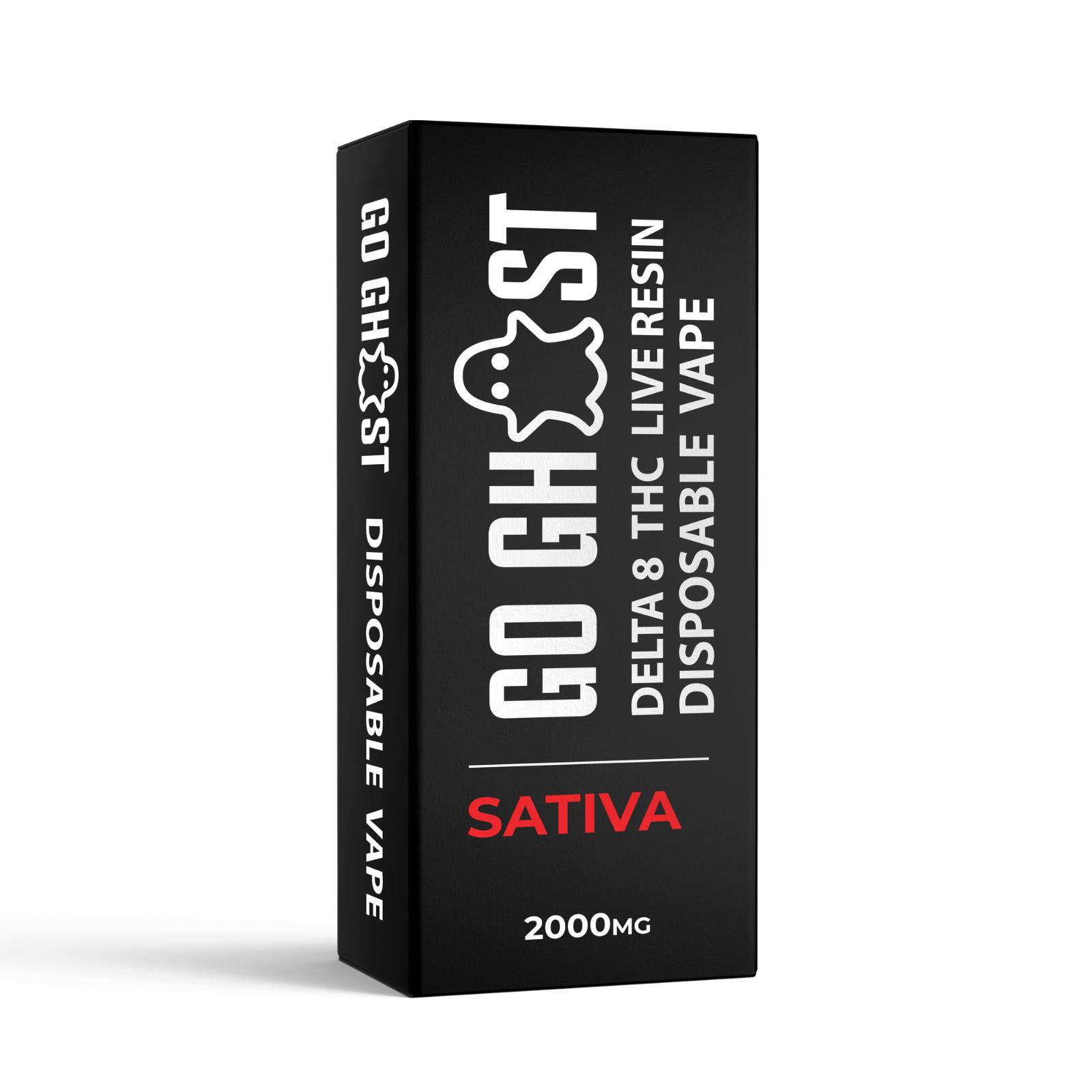 Go Ghost Hemp: Island Skunk Sativa LIVE Resin Delta 8 THC Vape ...