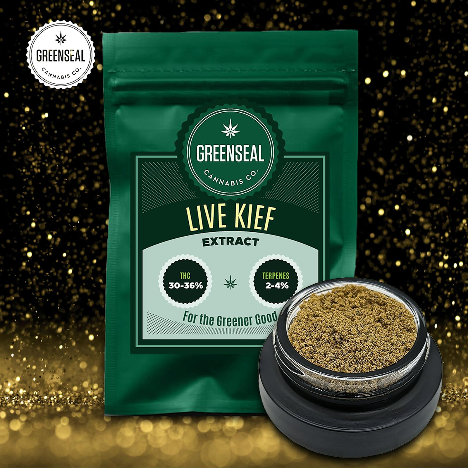 GreenSeal Cannabis Co.: Live Kief - 2g Unit - Alberta | Leafly