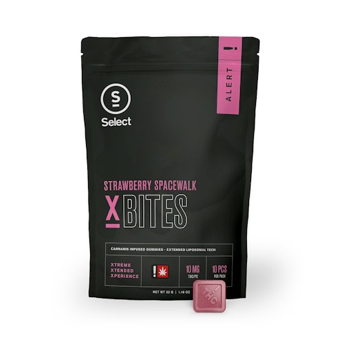 Select Oil: Select X Bites Strawberry Spacewalk - 100mg | Leafly