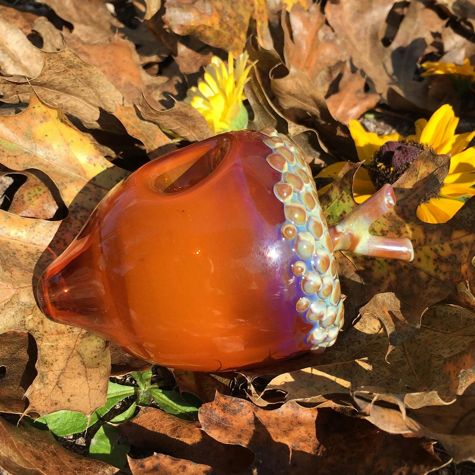 Humble Pride Glass: Acorn Glass Pipe | Leafly