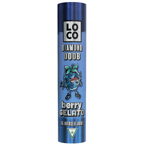 LOCO: LOCO Diamond Doob - Berry Gelato 1G infused pre-roll | Leafly