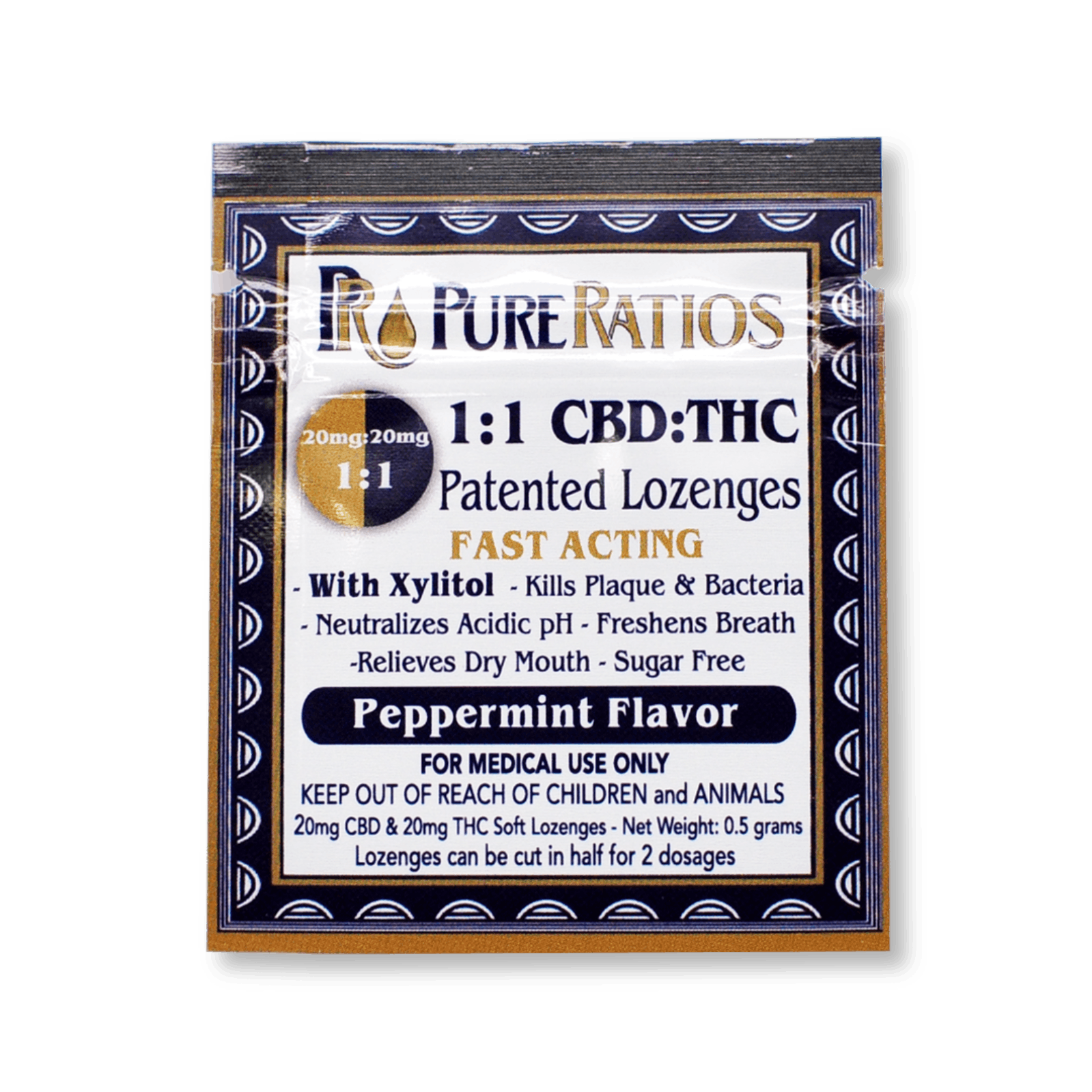 Pure Ratios: 1:1 CBD:THC Patented Lozenges | Leafly