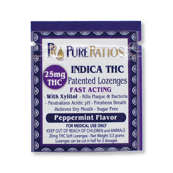 Pure Ratios: Indica THC Patented Lozenge | Leafly